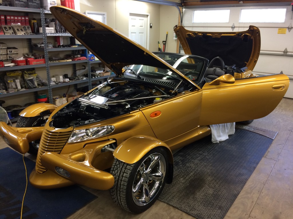 » A Very Picky Plymouth Prowler Precision Install:) | Blossom Installations